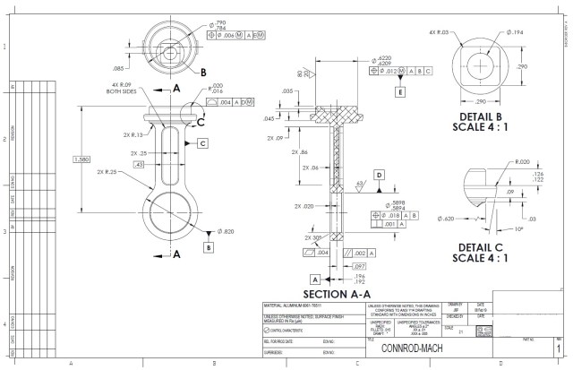 Engineering Drawings – Justin R. Palmer