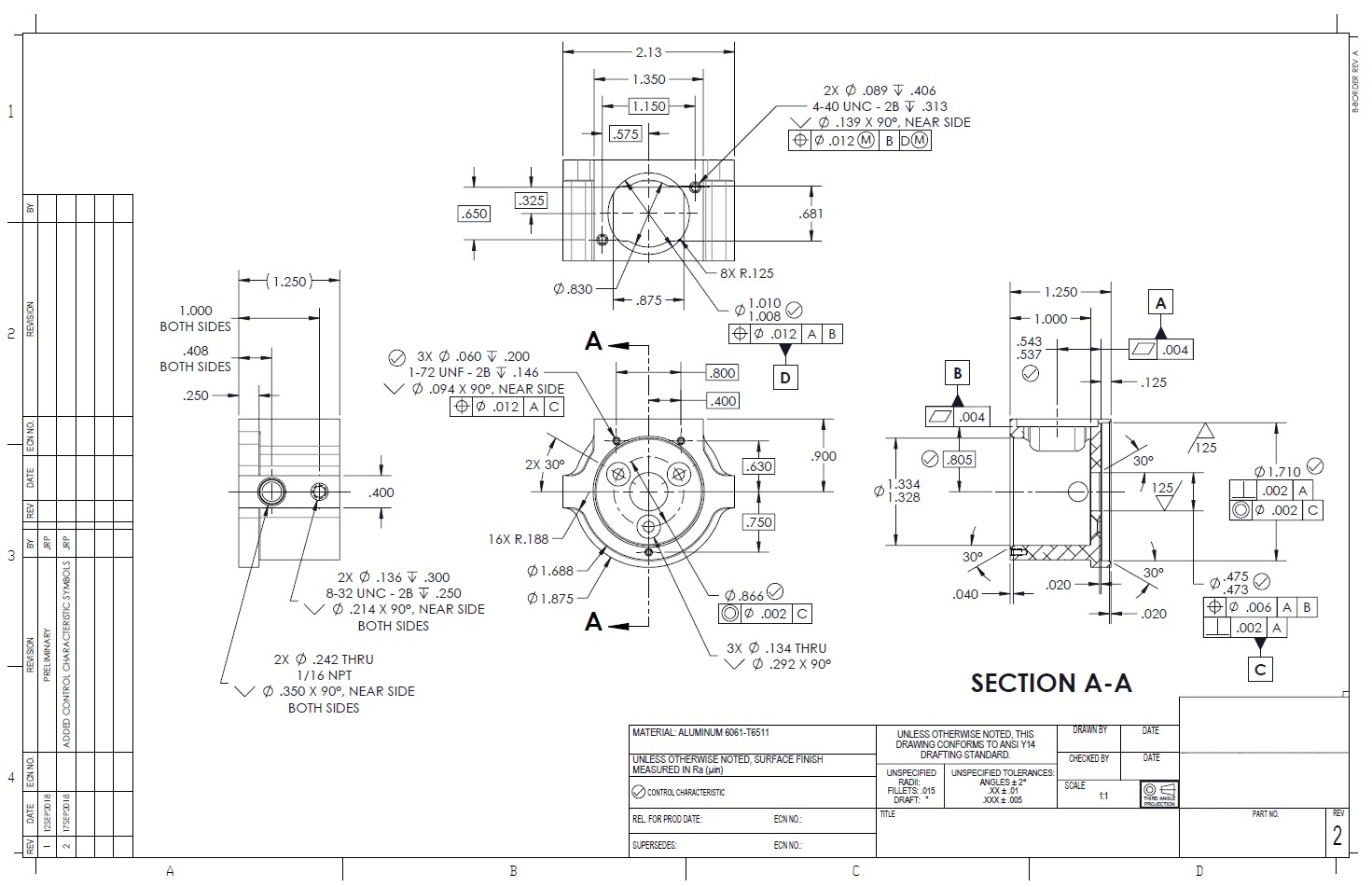 Engineering Drawings – Justin R. Palmer